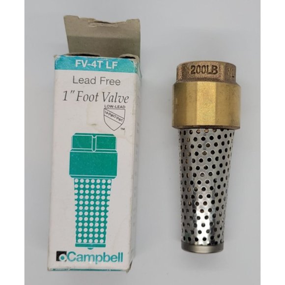 Campbell | Other | Campbell Fv4t Lf Lead Free Foot Valve Nob | Poshmark